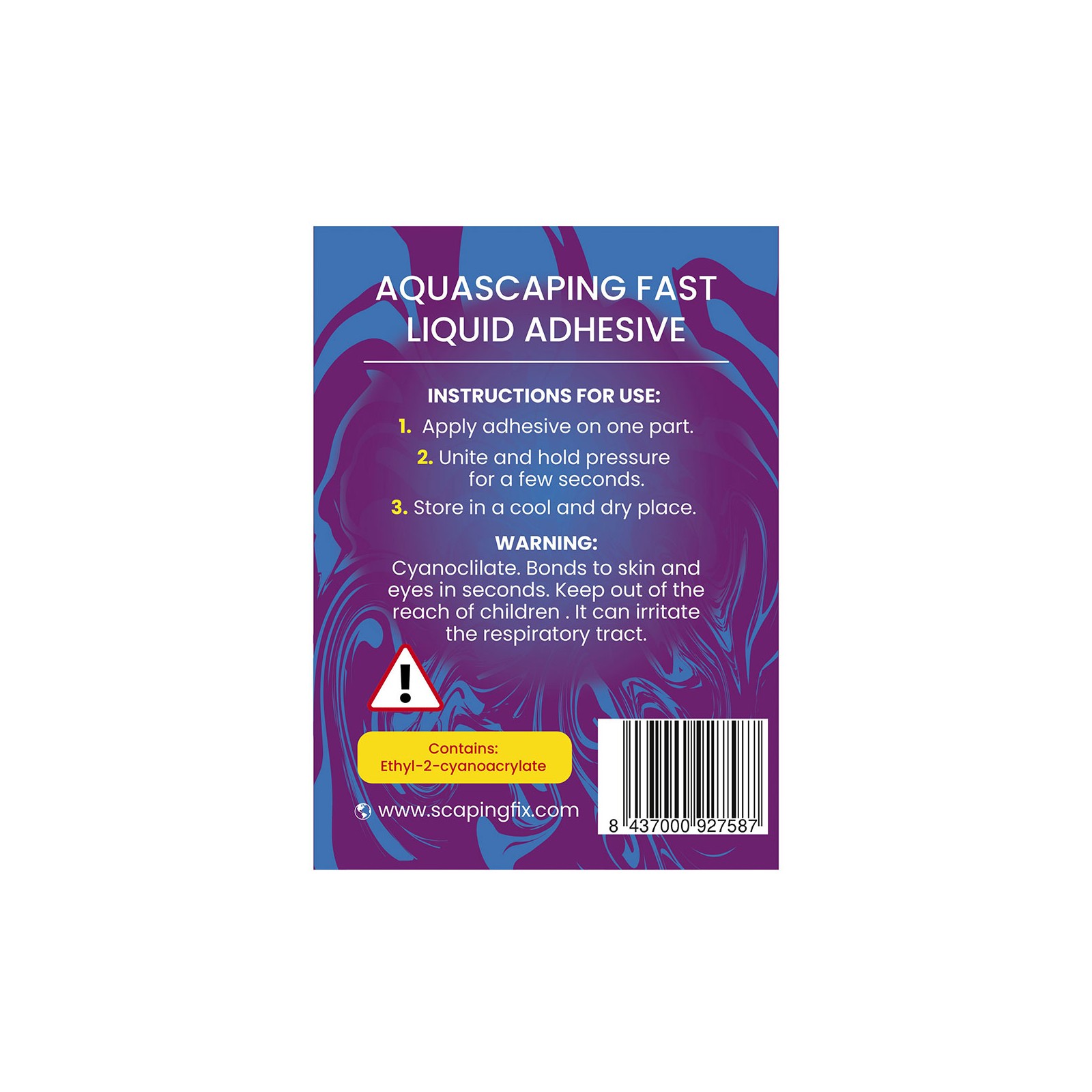 Colla FAST per marino 50 gr Scaping Fix