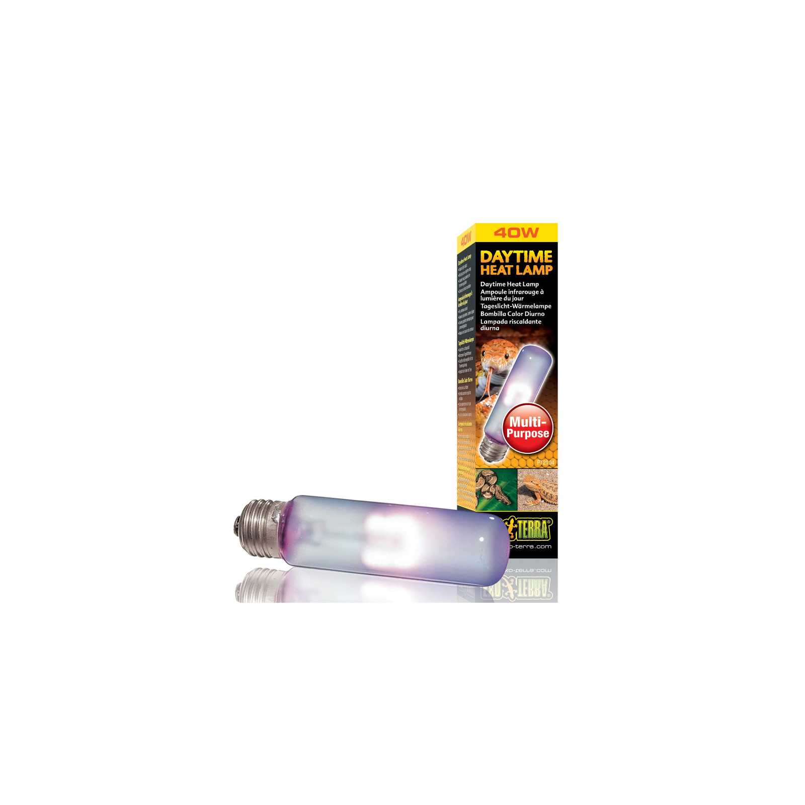 Sun Glo Neodymium Day, lampada diurna ad ampio spettro - Exo Terra