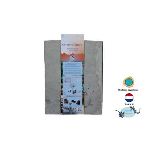 Ceramic Nature Slimline Rock Oxford Grigio - Sfondo 3D Realistico ...